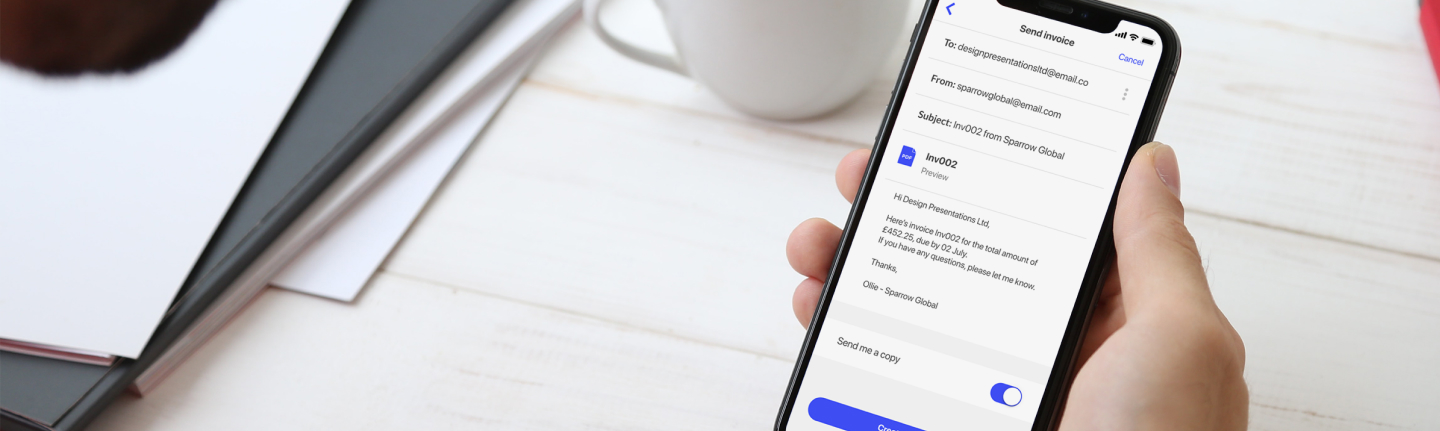 Invoicing | Create and send invoices for FREE | Tide Business