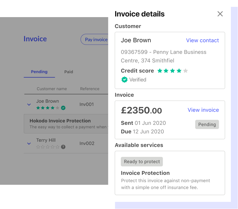 Invoicing | The easy way to get paid on time | Tide Business