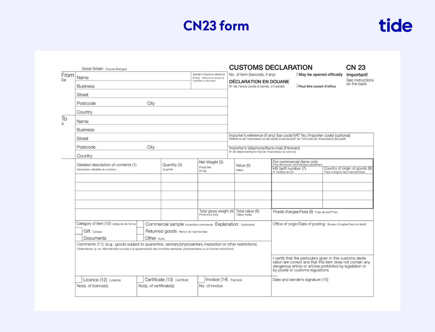 Commercial Invoice: What is it & How to Raise One | Tide Business
